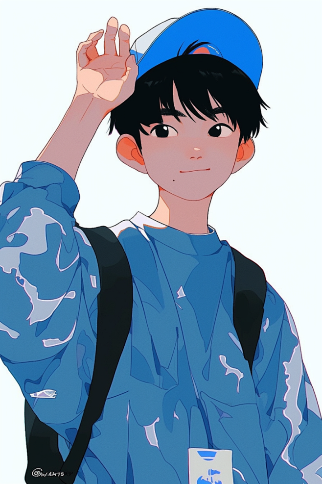 the manga is from a comic series called air boy, in the style of ...