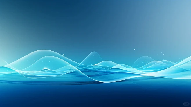 AIGC｜mj练习｜026蓝色系未来科技感kv背景 - 小红书-花瓣网