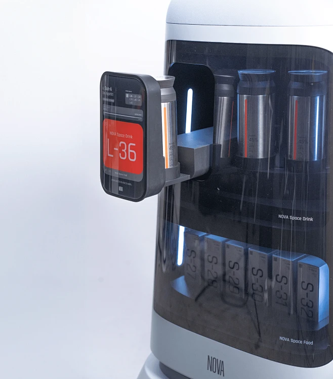 product design 3D robotics 3drender design-花瓣网