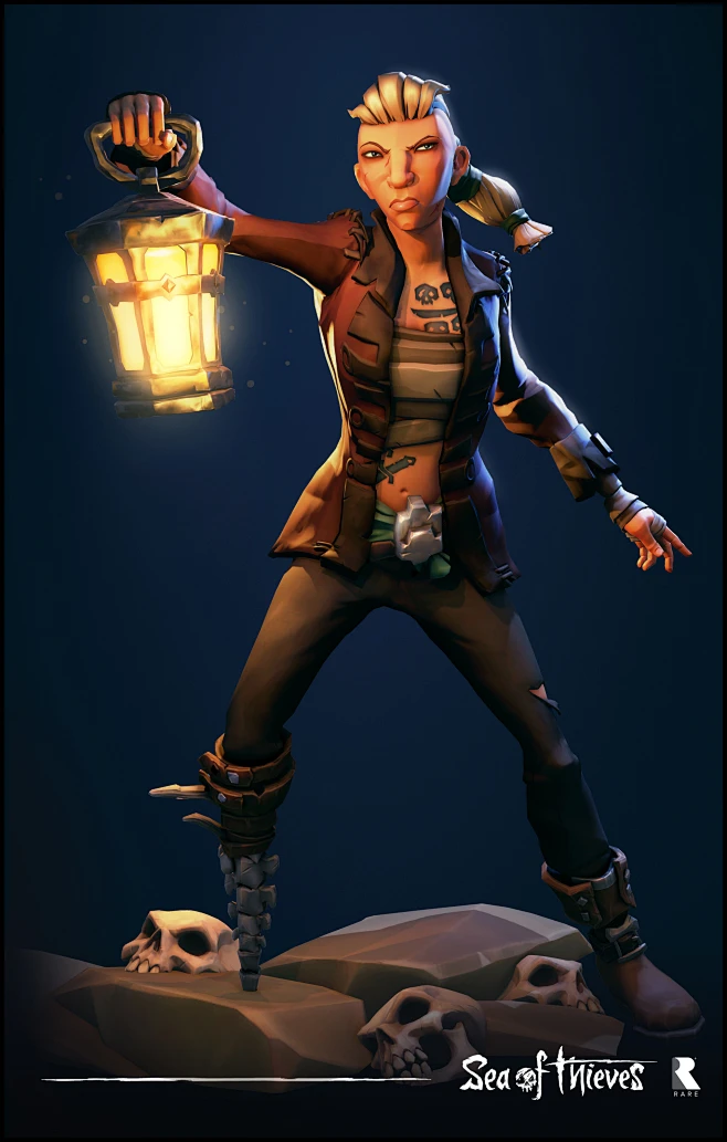 SEA OF THIEVES - Character Art, Ben Siddons : In between helping the ...