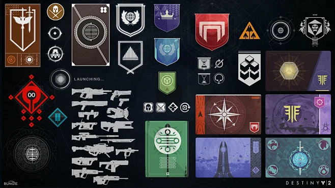 Destiny 2 UI + Visual Design-花瓣网