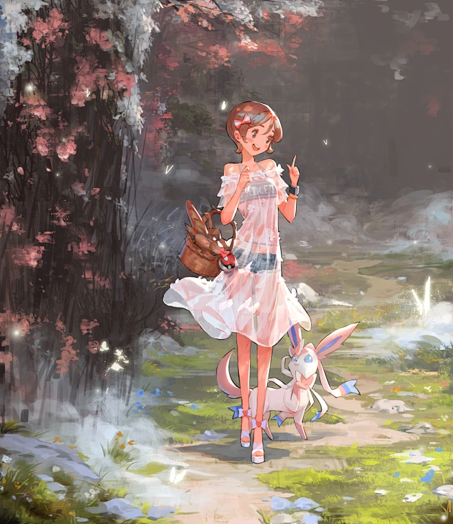 Pokemon: Memories with Nimpia as a Child, WonJo Jung / HEX : Pokemon ...