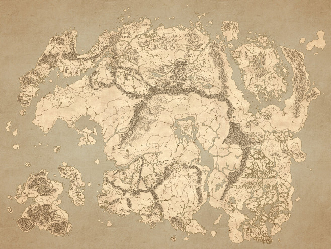 Tamriel Map