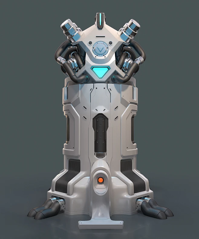 Cooling Tower , Dean McCall : Cooling Tower for Doom 4. Modeling ...