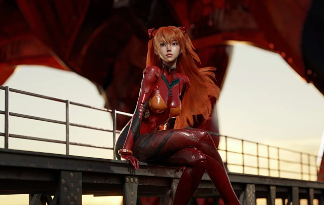 ASUKA_EVA02-花瓣网