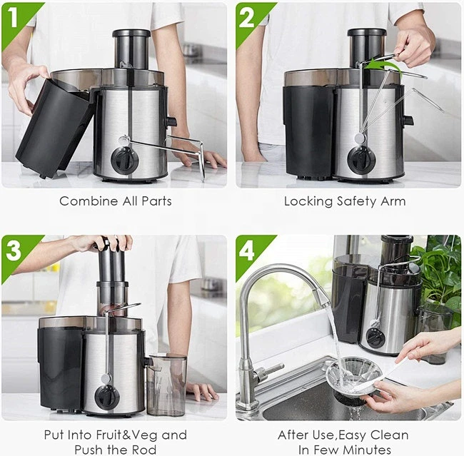 Factory Orange Juice Extractor Machine Centrifugal Compact Stainless ...