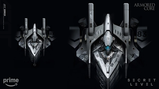 SECRET LEVEL // ARMORED CORE "SHRIEKER" CONCEPT SKETCHES-花瓣网