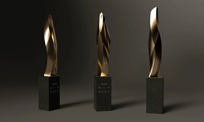 trophy industrial design jtbc Baeksang Awards broadcasting SWNA 백상예술대상 ...