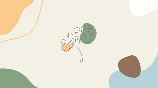 ins高级风线条简约电脑桌面壁纸素材-花瓣网