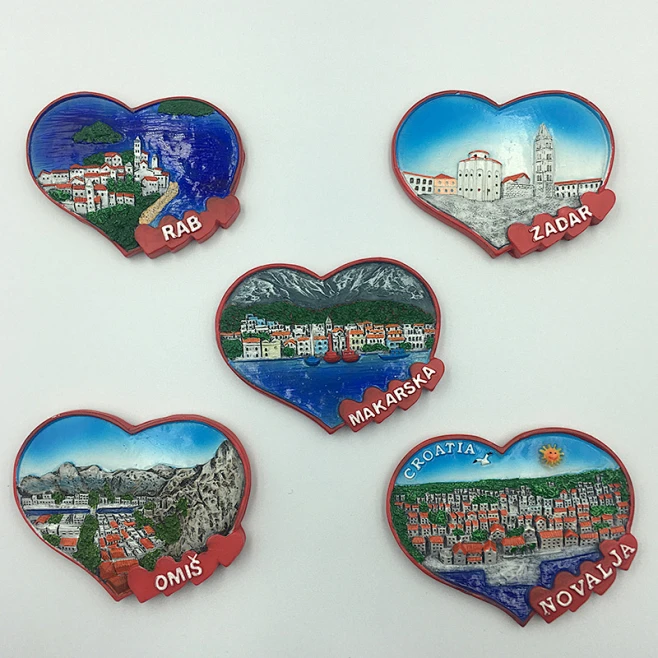Custom Factory Outlet Souvenir Magnet Croatia - Buy Custom Souvenir ...