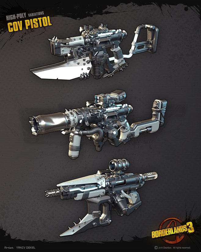 Borderlands 3: All Characters and Skins by Liquid Development, Liquid Development : High poly ...