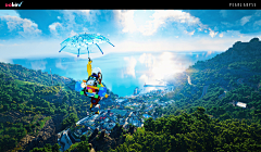 绝区零 场景-花瓣网|陪你做生活的设计师 | ironment Visdev, Vaughan Ling : Sunset Overdrive Environment Visdev by ...