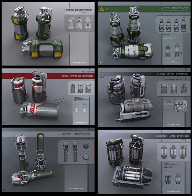 Grenades by KaranaK-花瓣网