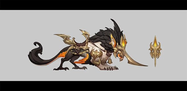 Griffin, Donny Wang（冬亦） : Griffin by Donny Wang（冬亦） on ArtStation.-花瓣网