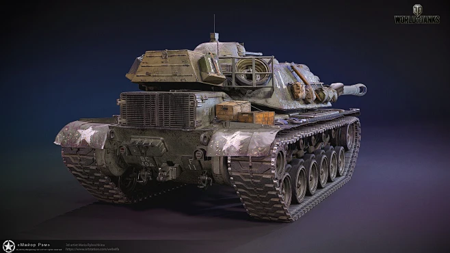 Walker Bulldog M41D, Maria Nymph : World of Tanks M41D is a NEW Chinese ...