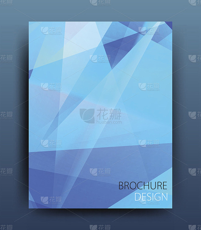 矢量企业传单模板或公司横幅设计