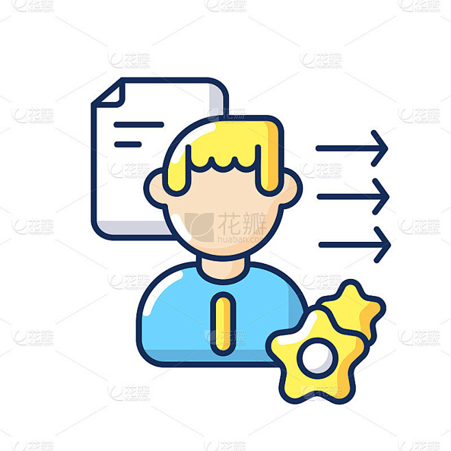 简洁明了RGB颜色图标