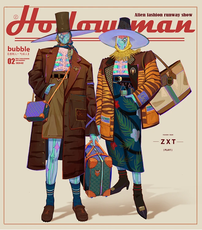 Balloon man-花瓣网