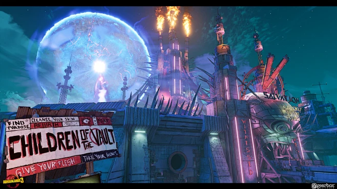 Borderlands 3 Level Desert Vault-花瓣网