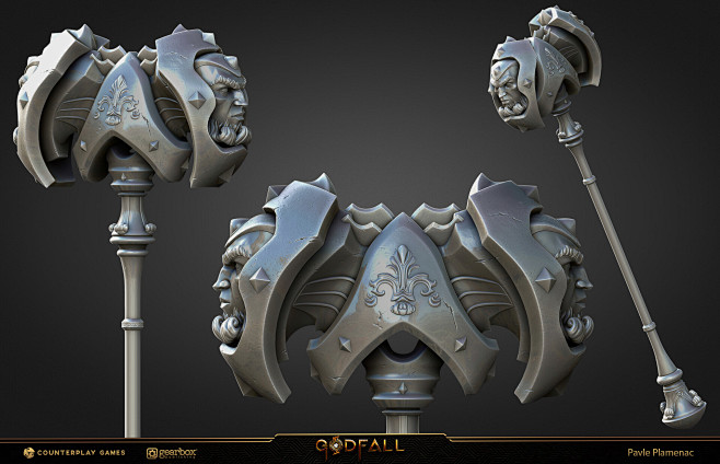 GODFALL_HAMMERS_by_pavlep___pavle-plamenac-godhammer-hp