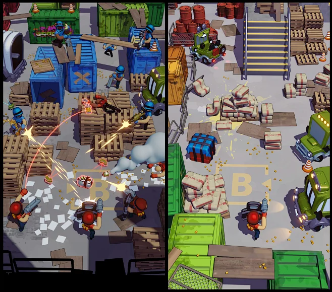 3D art blender Character game guns Military mobile soldier Weapon-花瓣网