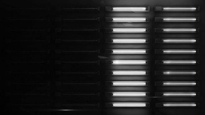 Fluro Light Wall Background Loop-Silver Glow(全高清)