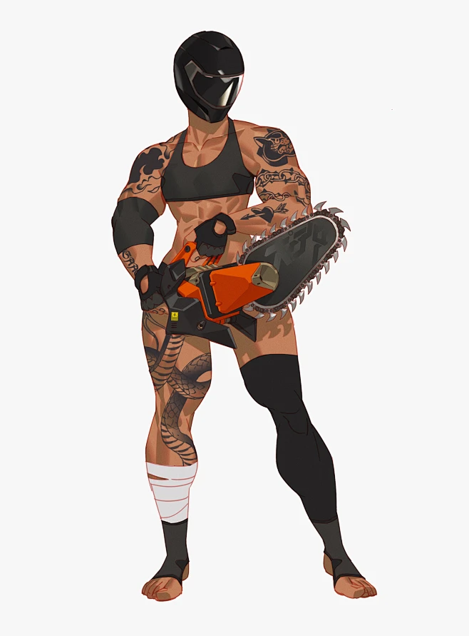 kejun-wang-07272022-chainsaw-07-花瓣网