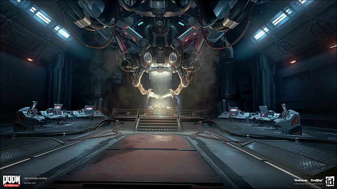 UAC Atlantica Facility: Control Room Cinematic, Alexis List : Cinematic ...