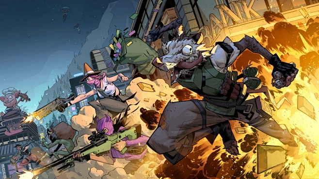 FORTNITE "LAWLESS" LOADING SCREEN-花瓣网