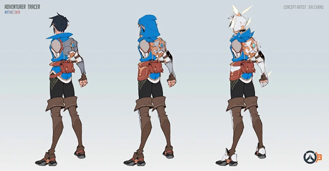 OVERWATCH-Adventure Tracer mythic skin-花瓣网