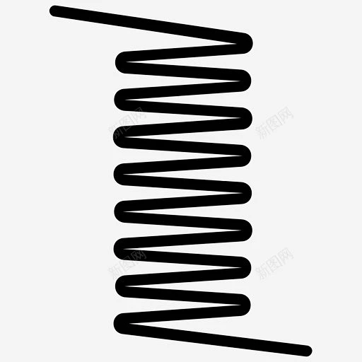 扭力弹簧压缩螺旋弹簧 标识 标志 UI图标 设计图片 免费下载 页面网页 平面电商 创意素材-花瓣网