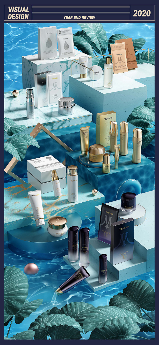 C4D商业视觉参考/ C4D建模渲染/电商C4D场景-来自@日夫-精选@kaysar007