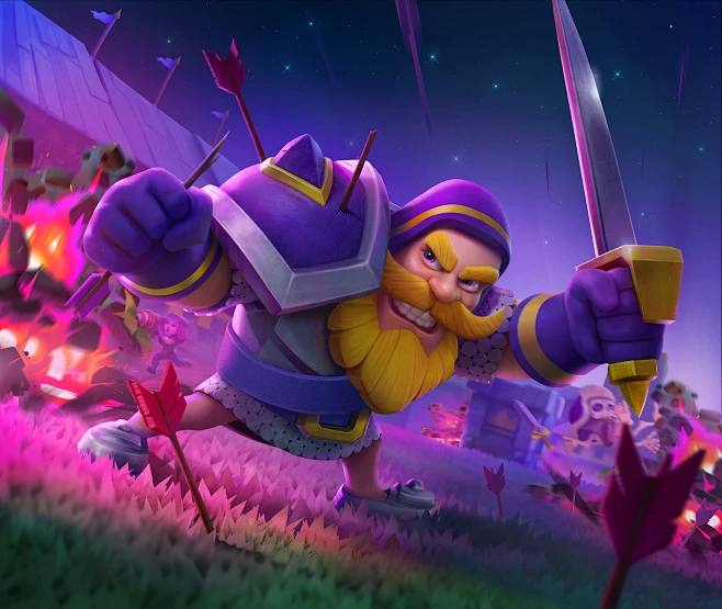 Knight Evolution - Clash Royale-花瓣网