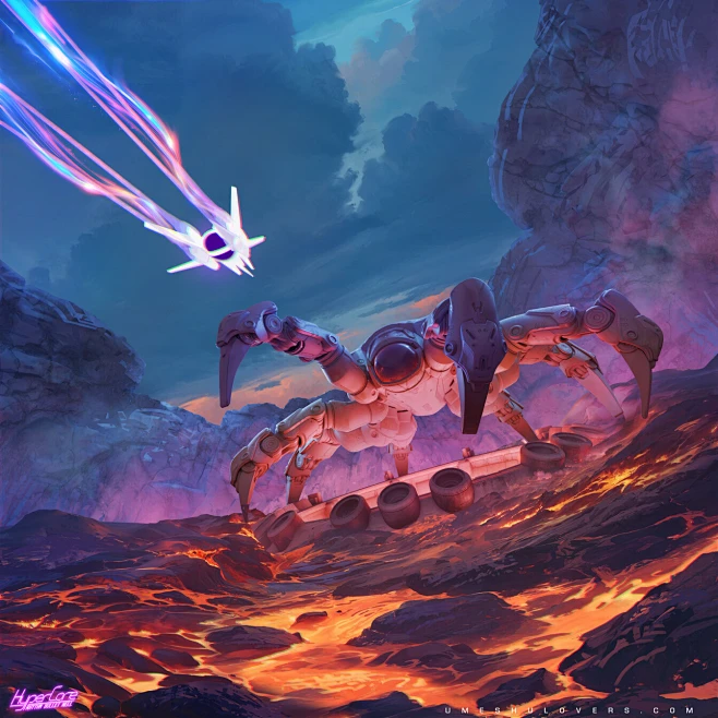 Hypercore - Splash art-花瓣网