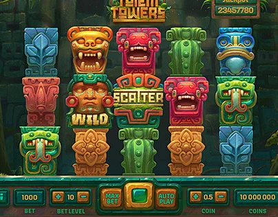 Totem Towers-花瓣网