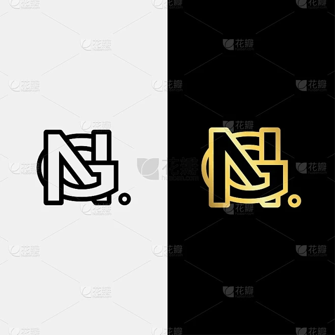 标志或图标字母NG素材-花瓣网