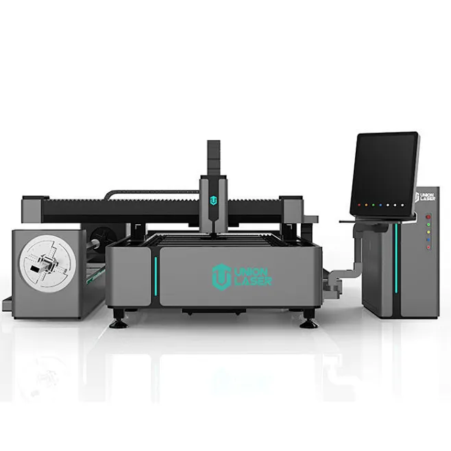 Industrial Laser Cutter Equipment Raycus Ipg Plate And Tube Cnc Fiber ...