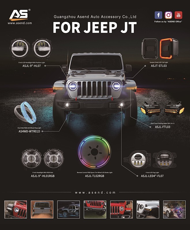 A Jeep JT 115x95cm 1张 高精背胶哑膜