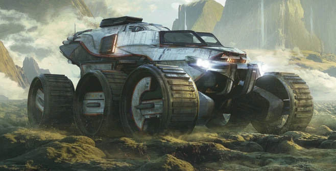 蒸汽朋克场景原画蒸汽朋克场景气氛图来自cgbook.cn (646)-花瓣网