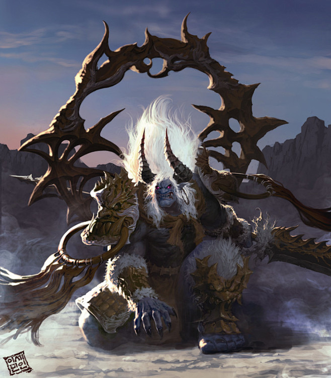 恶魔原画恶魔设计来自cgbook.cn (356)