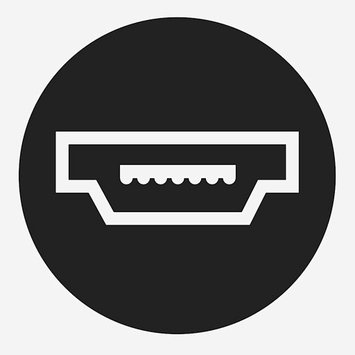 hdmi图标_88ICON https://88icon.com hdmi