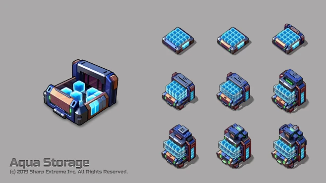 Mad Planets (Sharp Extreme Inc. ,2019), Sean Kwon : In Game Art Assets ...