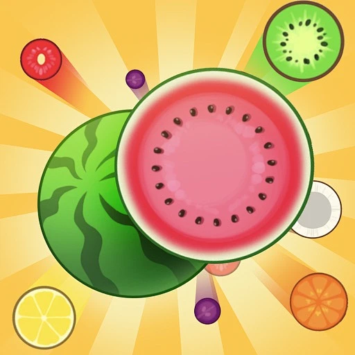 Watermelon Game icon-花瓣网