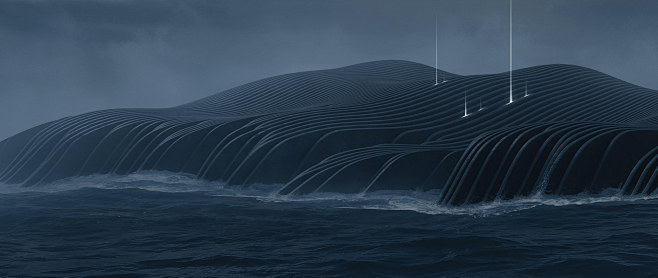 Lunu Ocean 2 Digiral art for LUNU on Behance