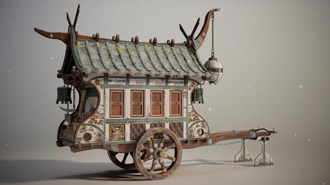 Samurai Siege Cart Feudal Japan: The Shogunate Challenge, Matija Švaco ...