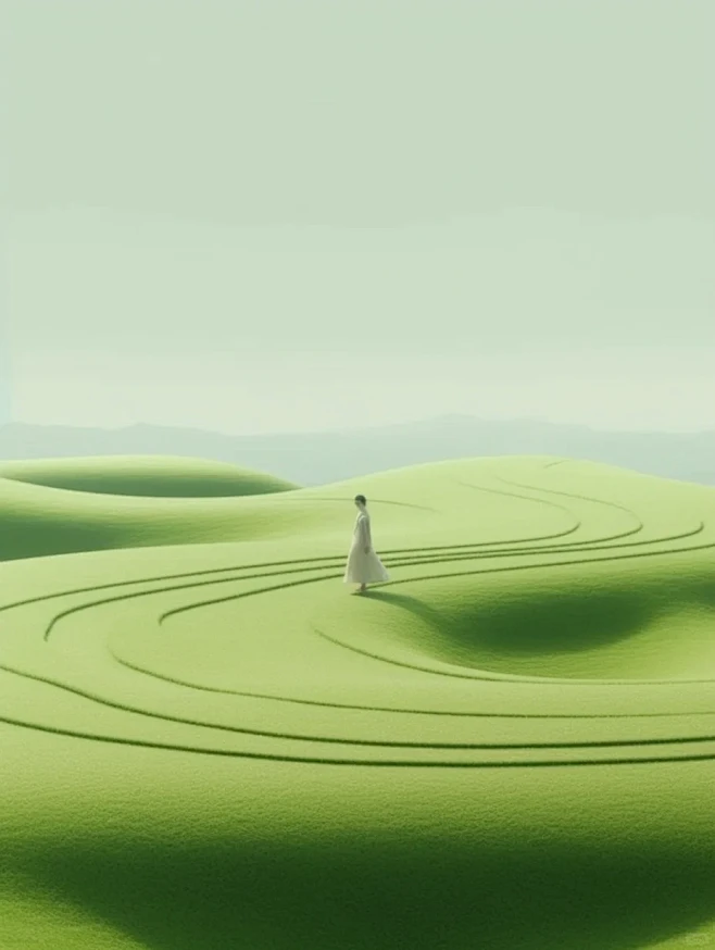 kyun joo 'bloom' art direction / design, in the style of rendered in ...