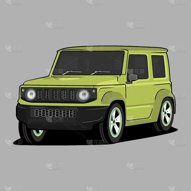 汽车,漫画,经典,巴士,四驱车,运动,交通,迅速,皮卡车,乱画