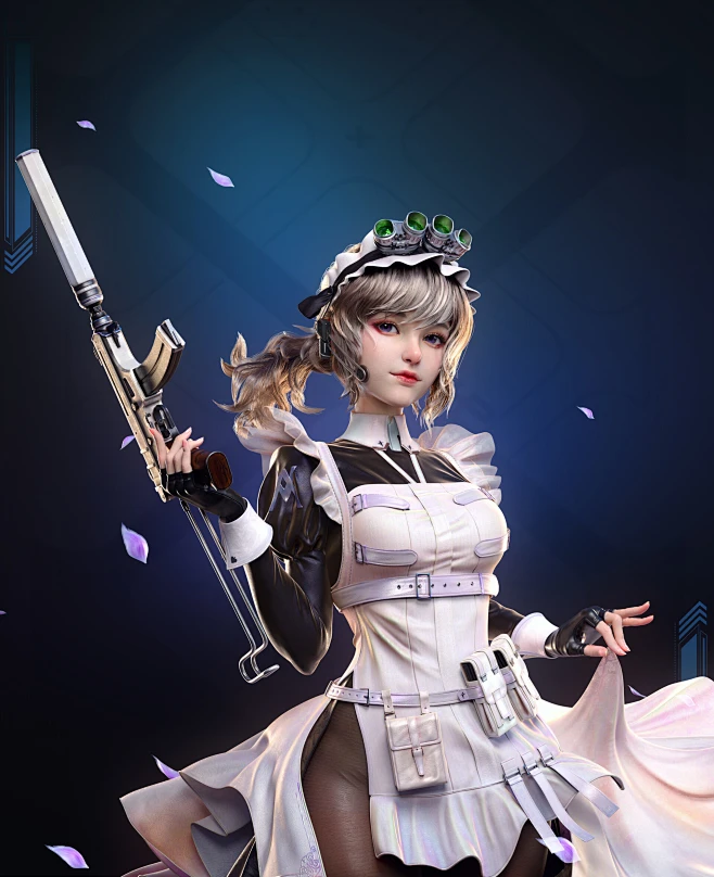 Combat Maid-花瓣网