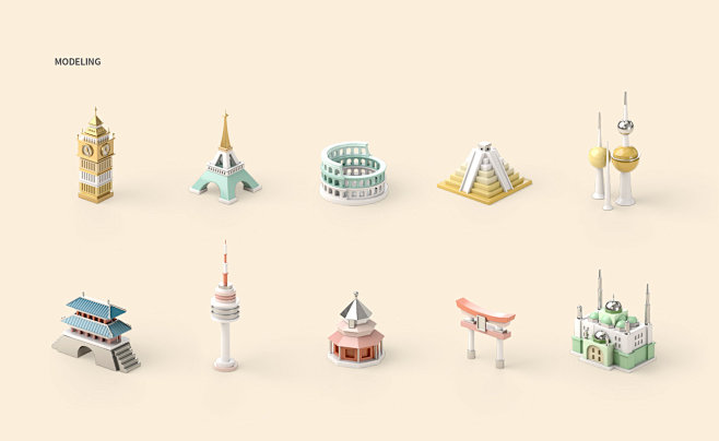 c4d 3D ANORD motion Landmark Europe asia africa VDAS artwork-2