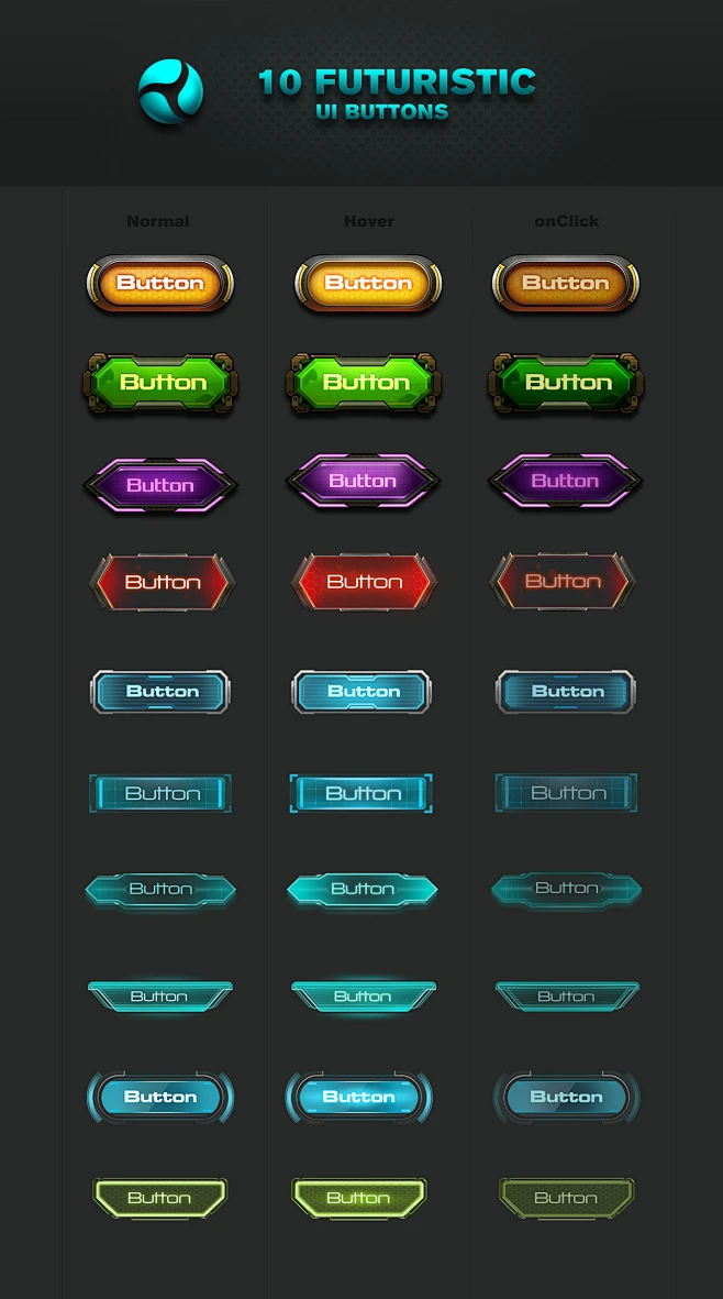 10 FREE Sci-Fi Buttons : 4500+ Likes on our page in FB!!!We love you ...